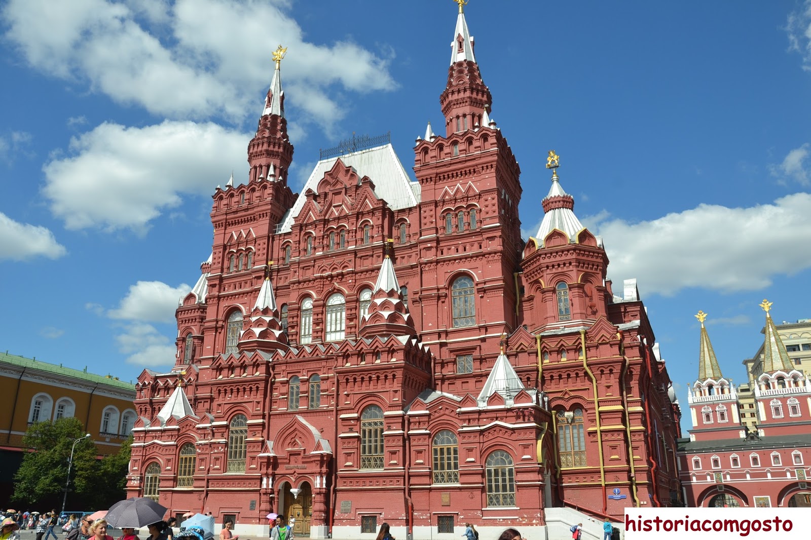 História com Gosto: Praça Vermelha em Moscou