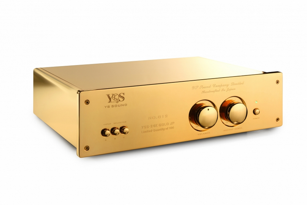 Wizard High-End Audio Blog: YS Sound 24K Gold JP preamp & 772S JP ...
