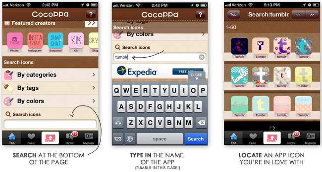 Cocoppa Icons