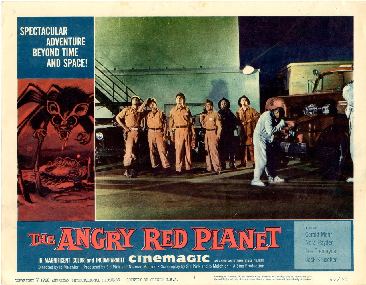 The Celluloid Highway: Lobby Card Collection - The Angry Red Planet (1959)