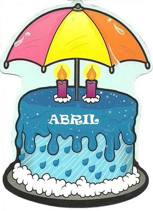 ABRIL.jpg 595×822 píxeles | Carteleras de cumpleaños, Letreros de ...