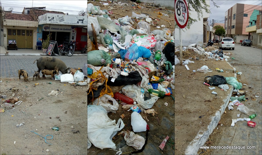 Moradores reclamam de muito lixo na rua no Bairro São Cristóvão