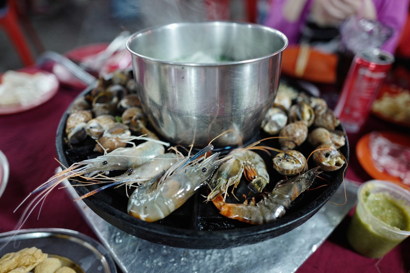 JE TunNel: RESTORAN TALIPON 电话饭店~ All you can eat BBQ Steamboat Buffet!