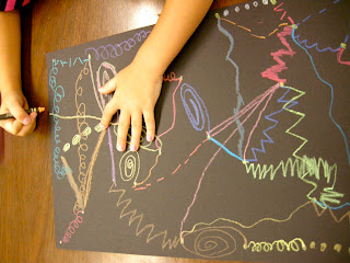 Zilker Elementary Art Class: First Grade Lines