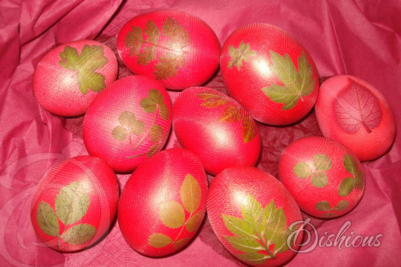 Dishious: Oua rosii de Pasti