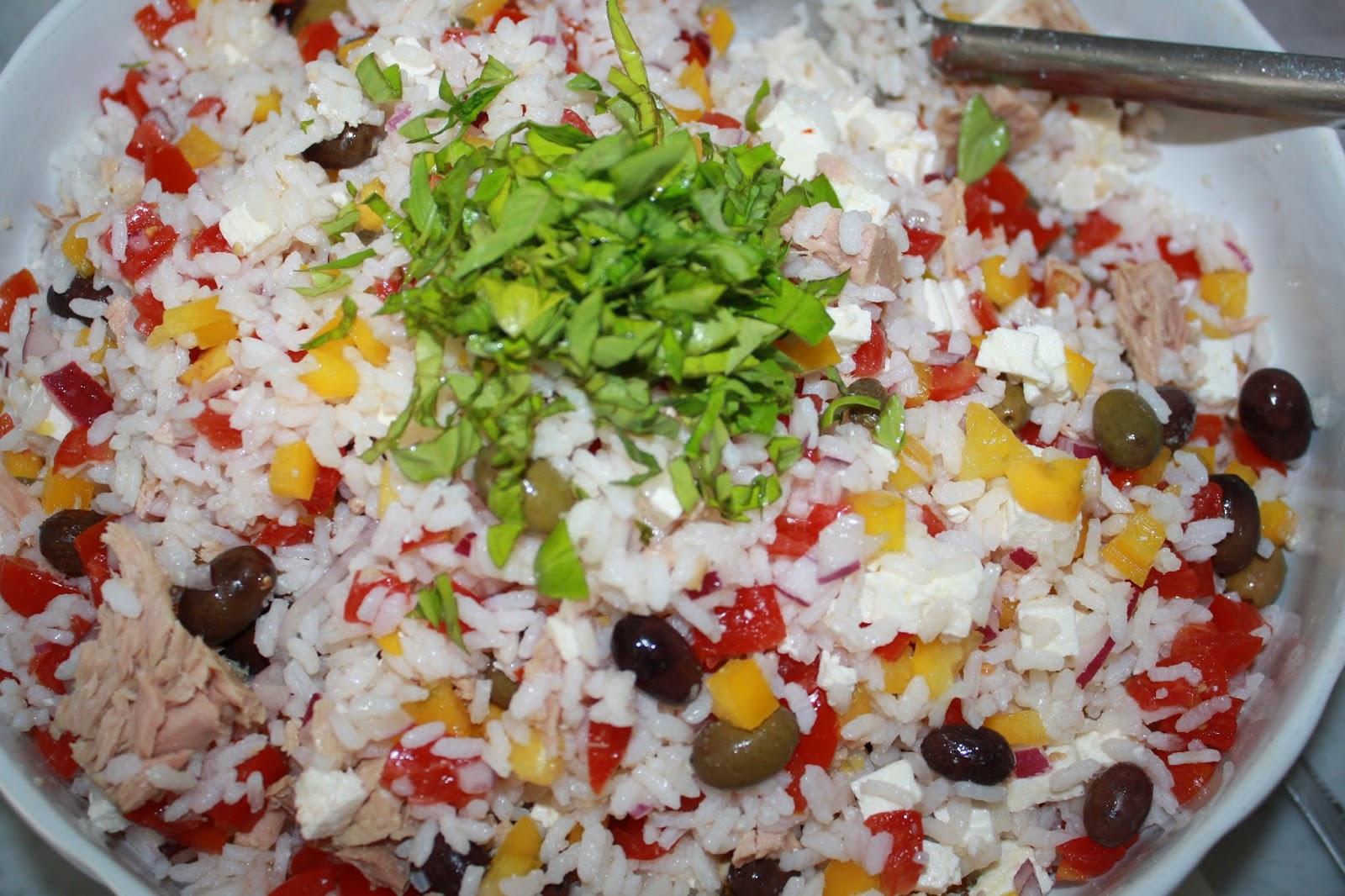 La Cuciniera Moderna: Insalata di riso mediterranea