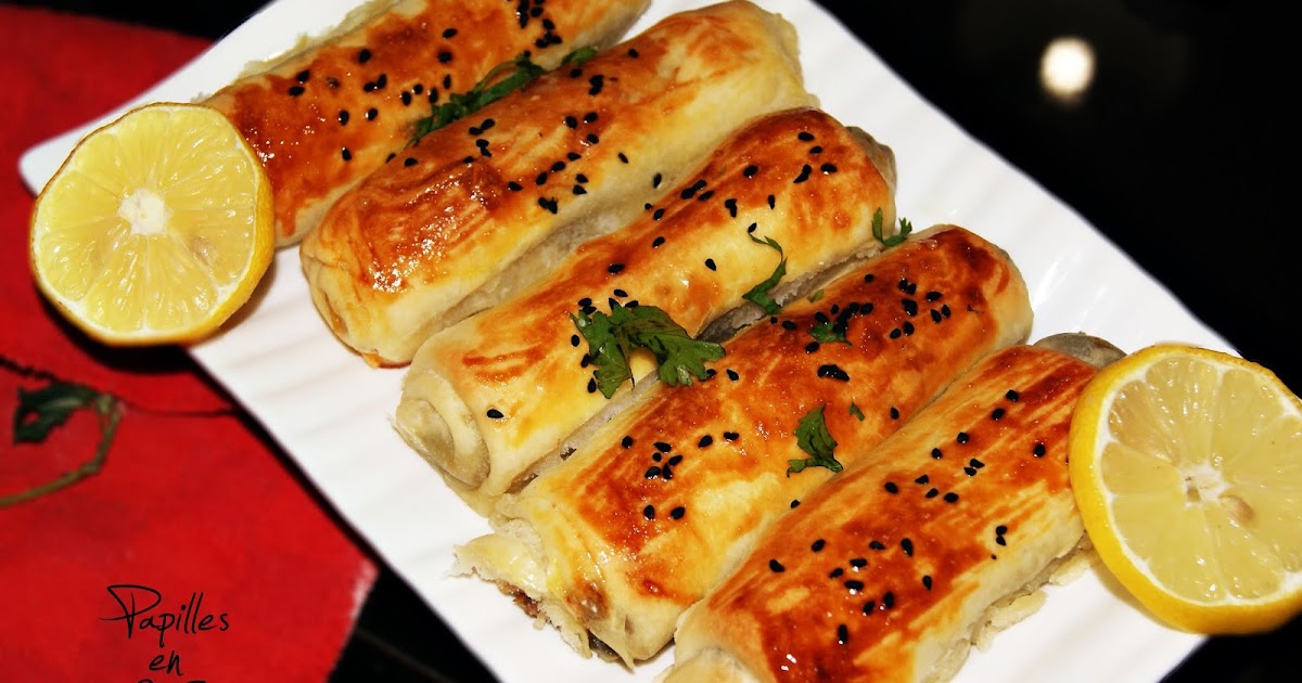 Papilles en fête: Börek (bourek turque)