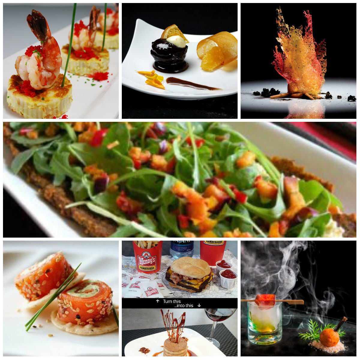 TENDENCIAS EN LA GASTRONOMIA MODERNA: COCINA FANCY