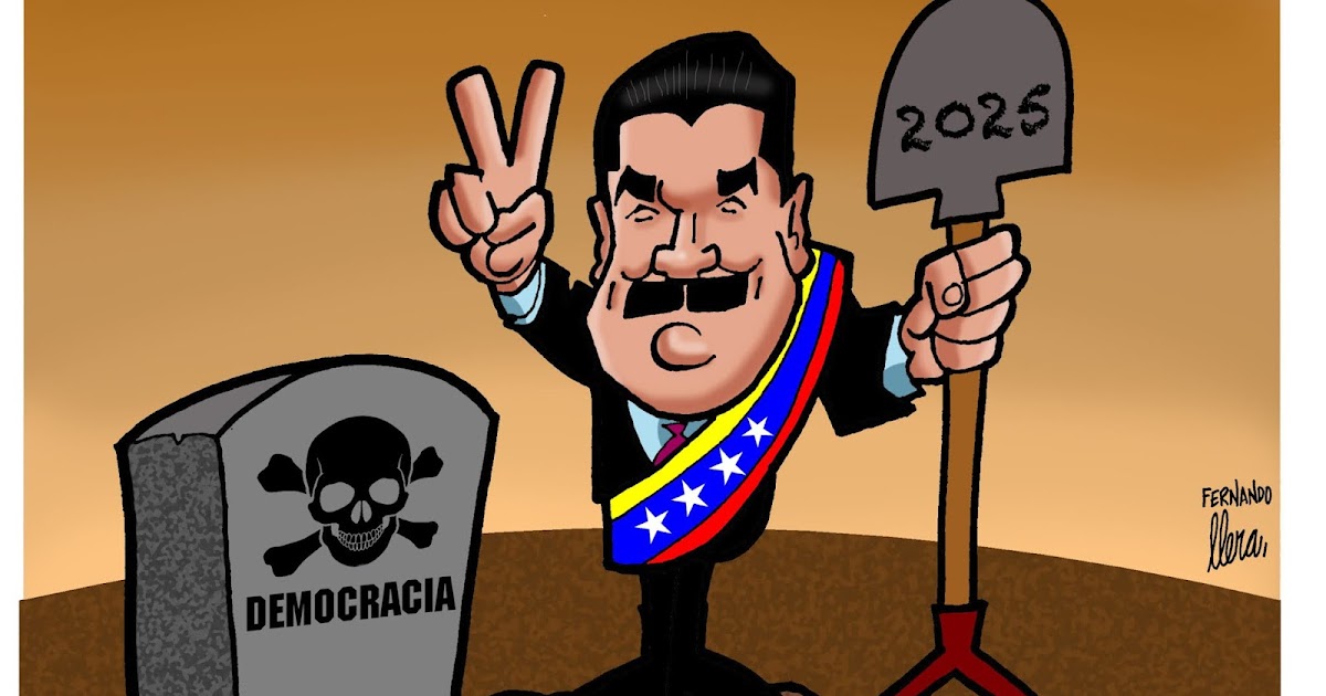 Fernando Llera Blog Cartoons: Venezuelan President Maduro Begins Second ...