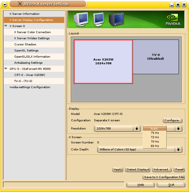 UsuarioDebian: Nvidia GeForce4 MX 4000 con dos monitores