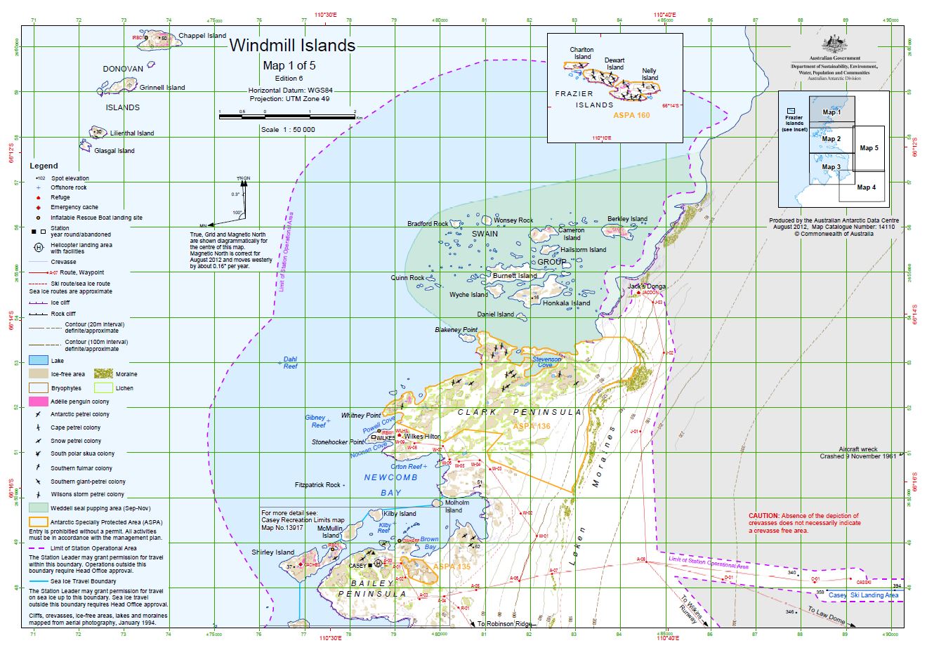 Winter @ 66° South: Maps