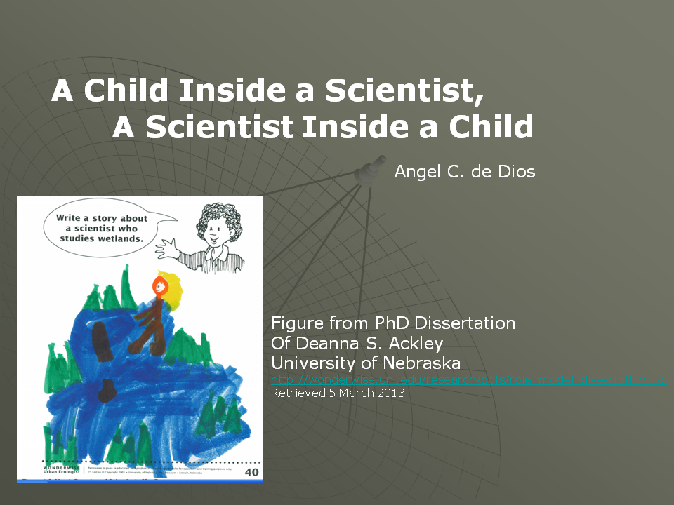 A Child Inside A Scientist, A Scientist Inside A Child