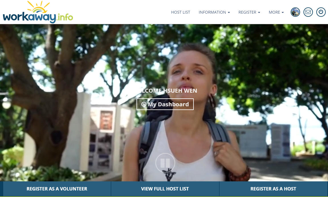 打工換宿 HelpX 、Wwoof、 Workaway 不限年紀也可以轉身遠行 – Cher's Blog