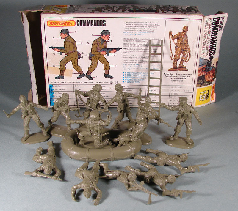 TOY SOLDIERS & VINTAGE GAMES: MATCHBOX - 1/32 - Commandos