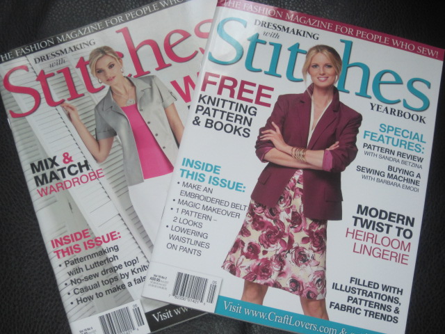 Diary of a Sewing Fanatic: Stitches Magazine