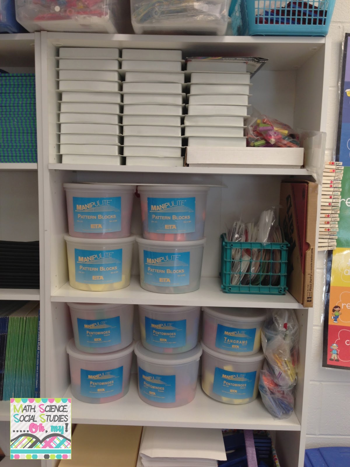 How I Organize My Math Materials | Technically Speaking with Amy