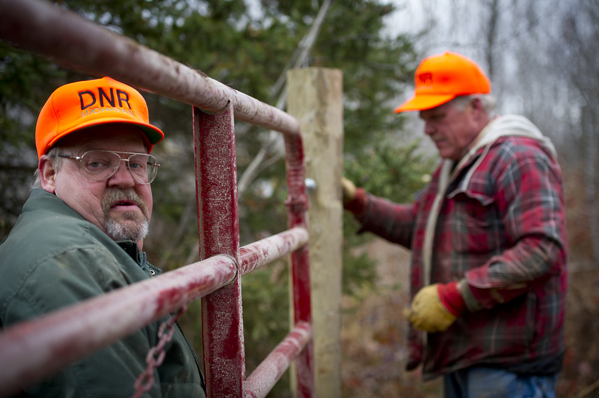 Showcasing the Michigan DNR: Hunter walking trails make wildlife more ...
