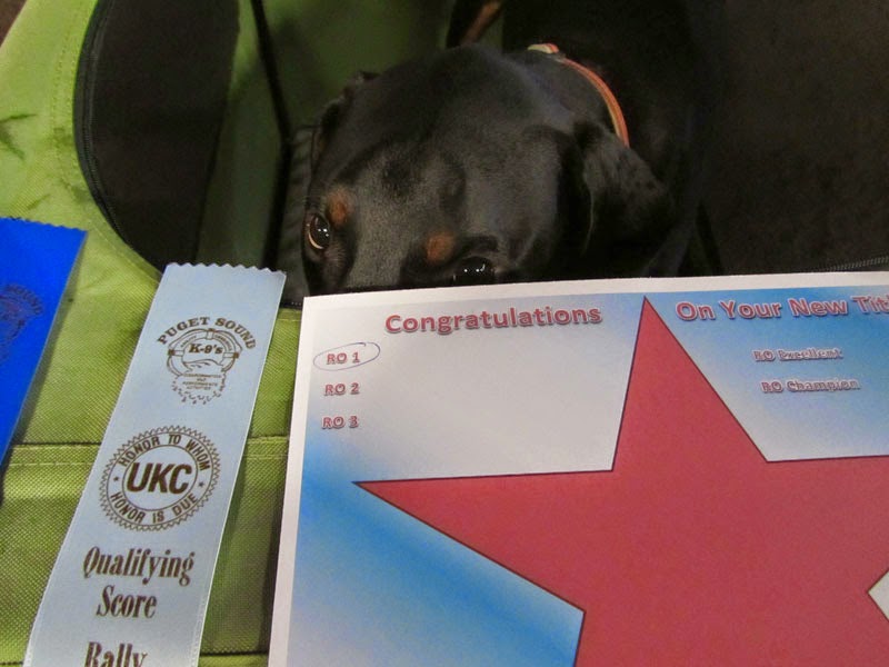 The Quilting Doberman: Puget Sound K9 UKC Rally Obedience Argus Ranch ...