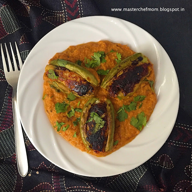 MASTERCHEFMOM: Potoler Dolma | Bengali Style Stuffed Pointed Gourd ...