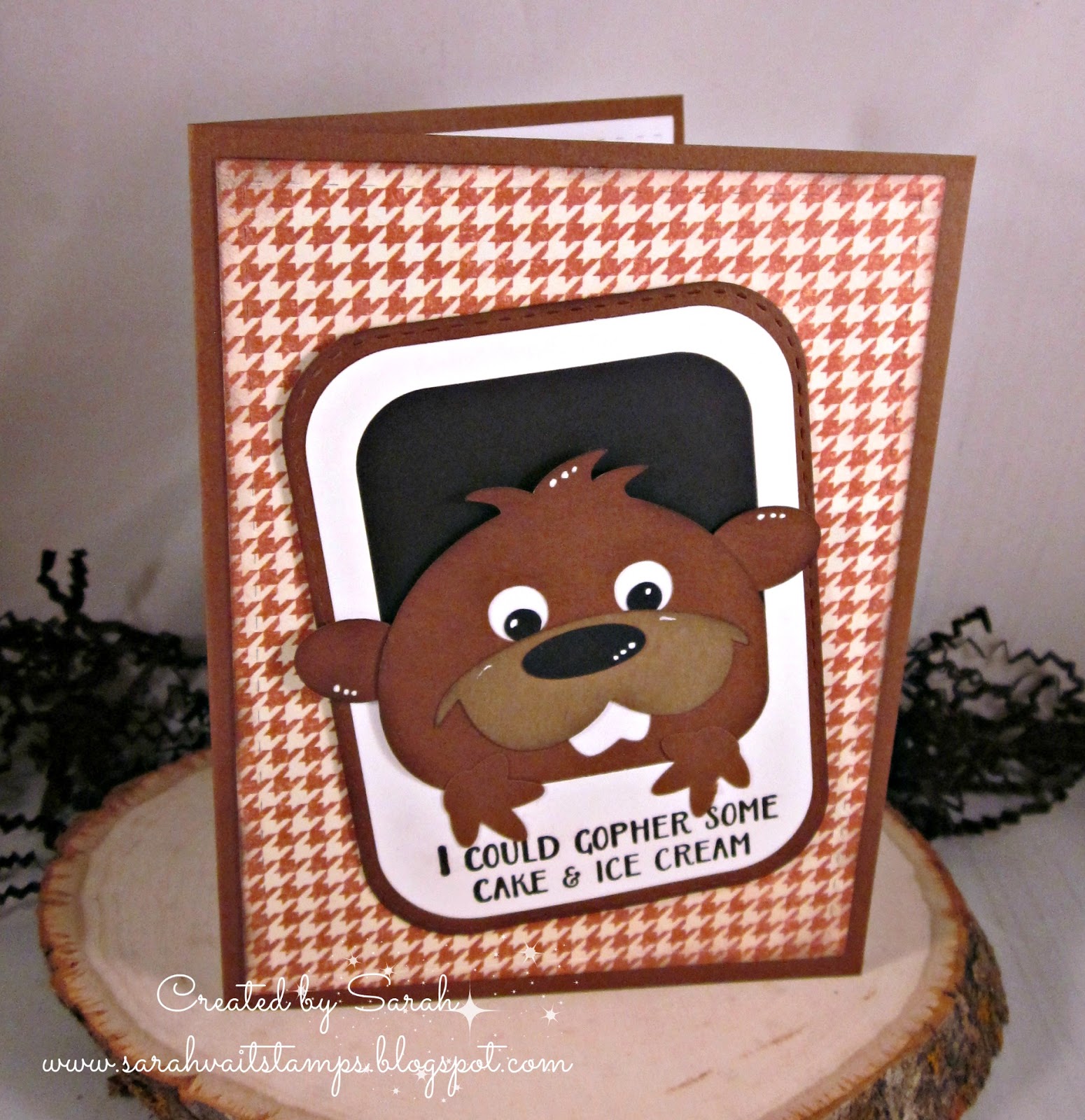 Sarah's Stamping and Stuff: I Could Gopher...