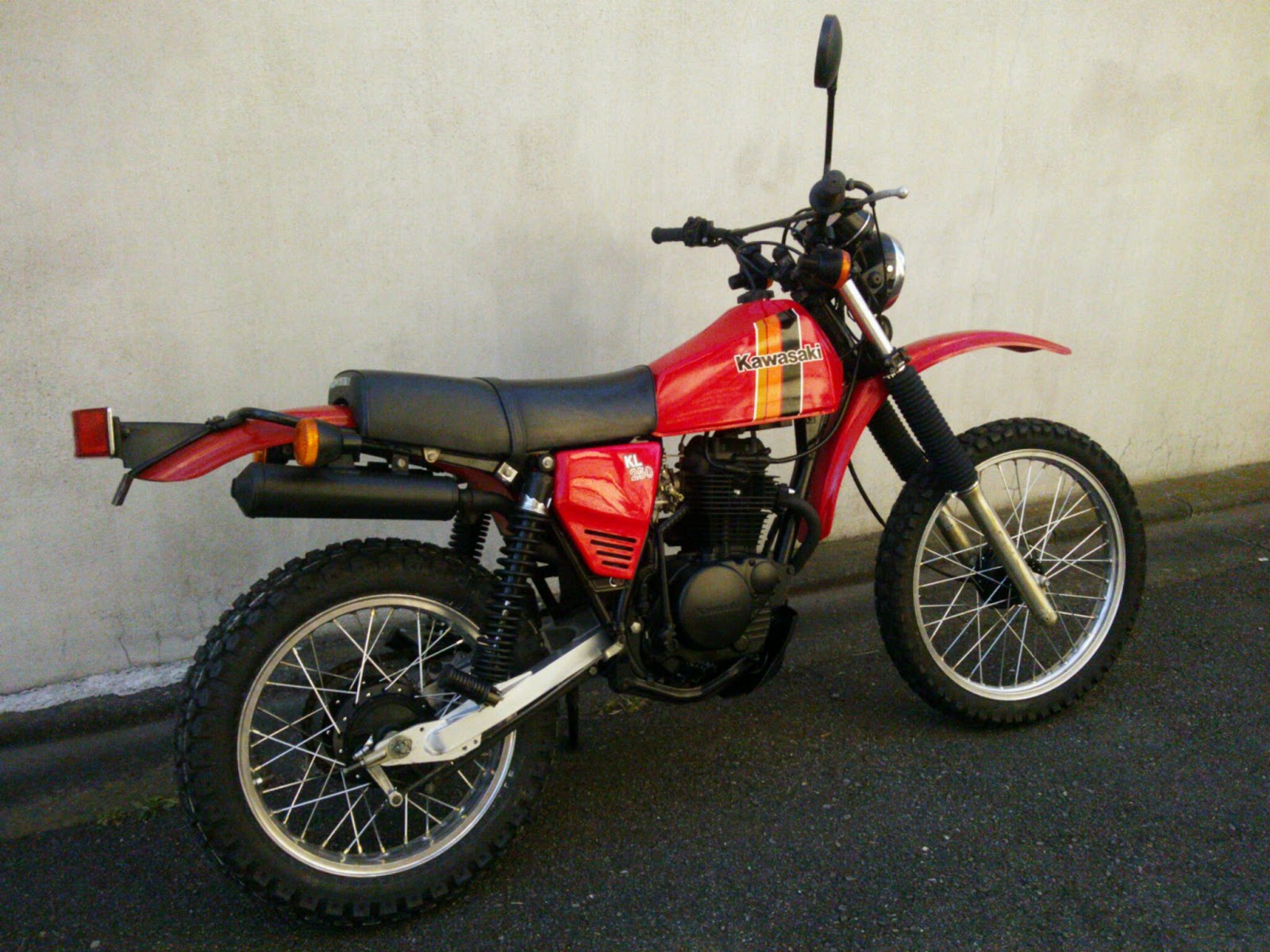 東京二輪商会: カワサキKL250 初期型1980年式