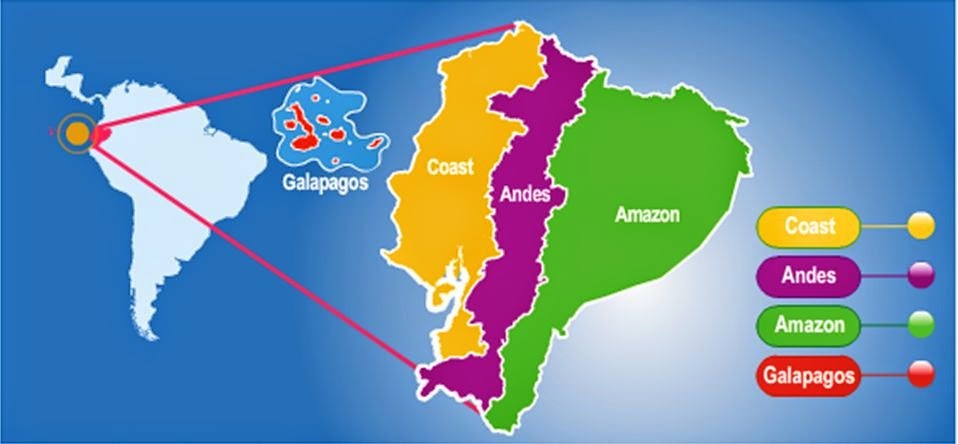 ECUADOR EN IMAGENES: Geografía del Ecuador
