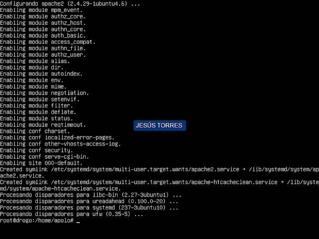 Sistemas Informaticos: Instalación de Apache, PHPMyAdmin y MySQL en Ubuntu Server
