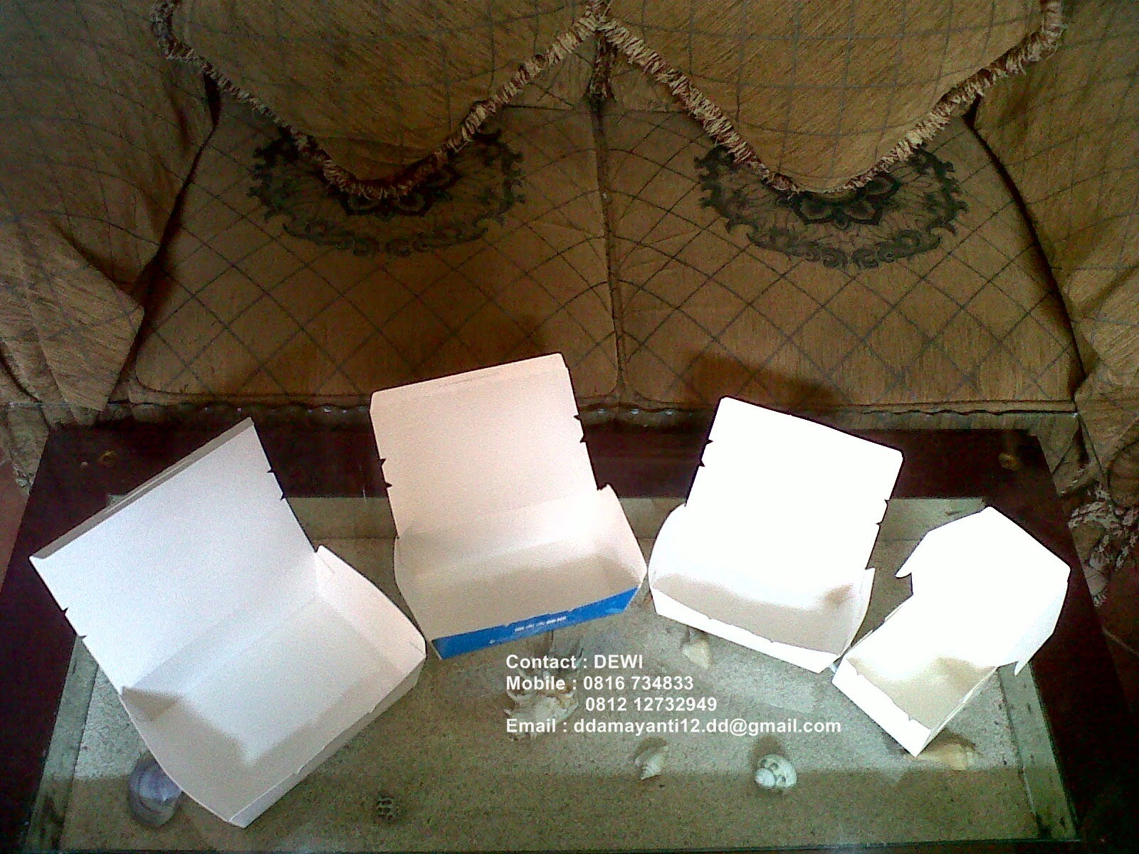 Bento Box/Lunch Box/Take Out Box Paper Minimal Order HANYA 1 Karton ...