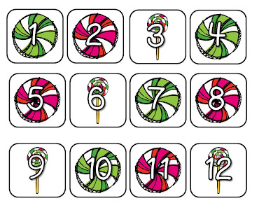 Classroom Freebies Too: Odd or Evens Christmas style (1-20)