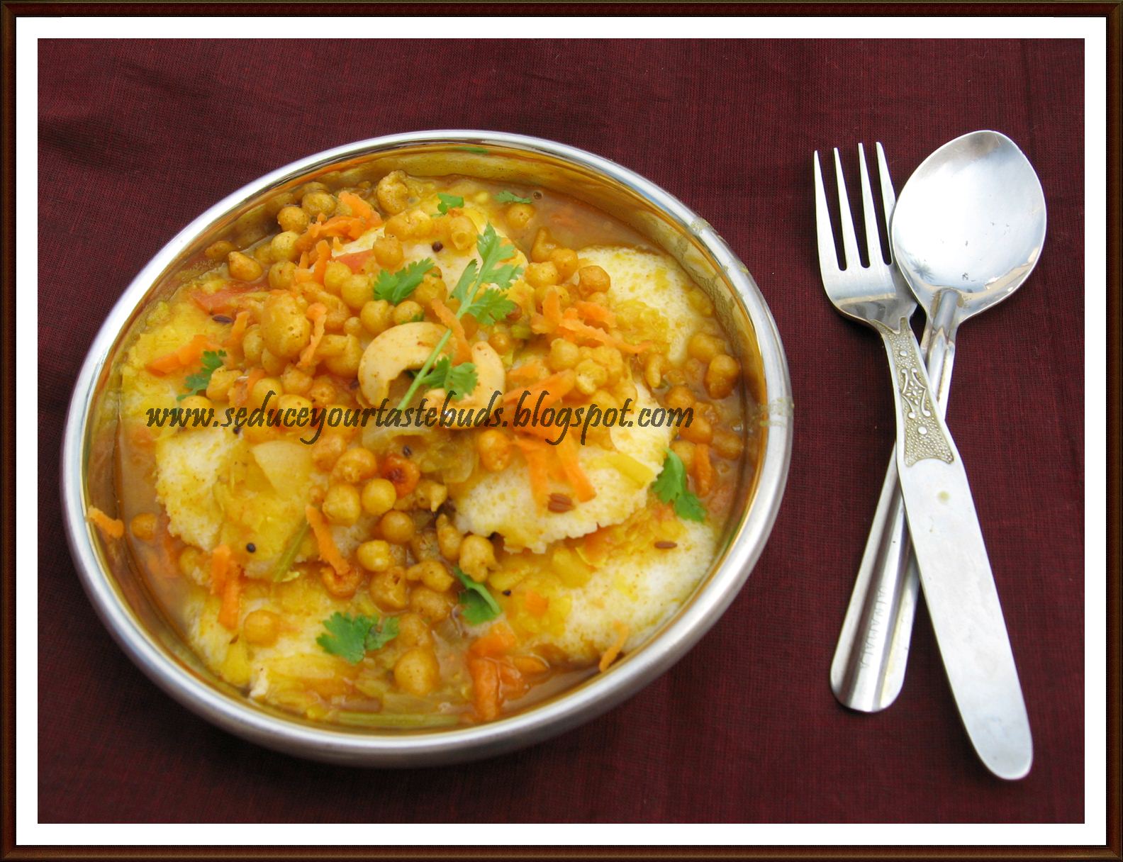 Sambar Mini Idli - Seduce Your Tastebuds...