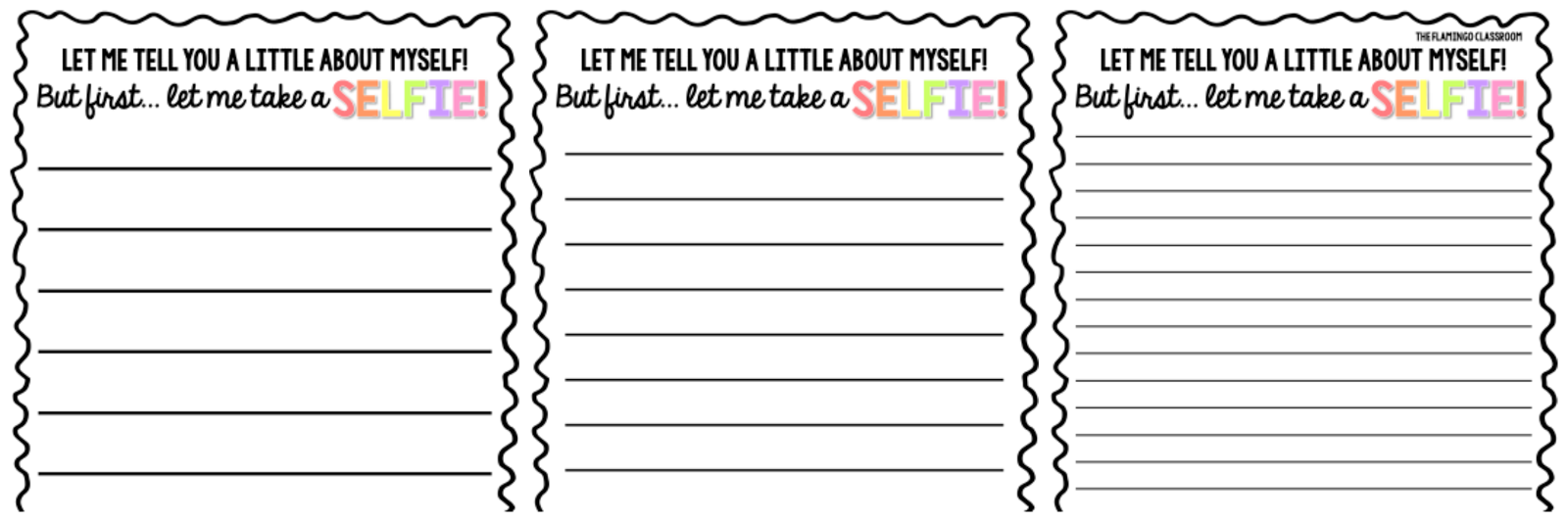 The Flamingo Classroom: But First...Let Me Take a Selfie | Back to ...