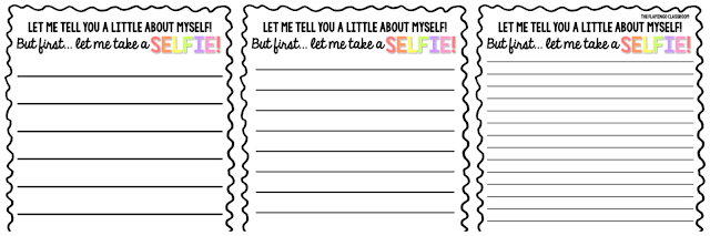 The Flamingo Classroom: But First...Let Me Take a Selfie | Back to ...