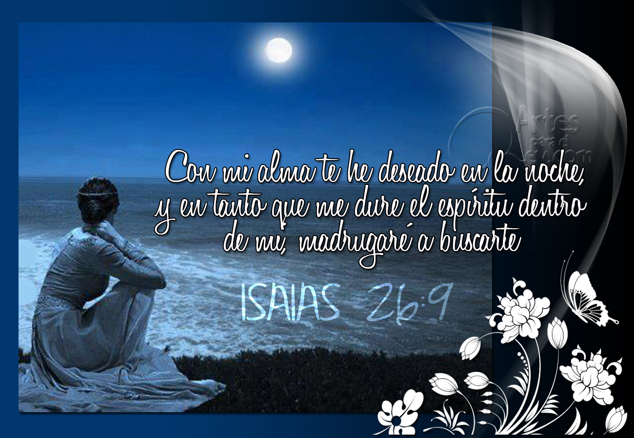 ARTES PARA EL REY: Isaias 26:9
