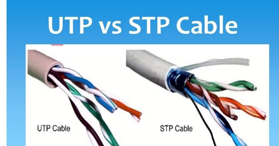 Computer Notes_All in one English and Hindi: UTP vs STP Cable