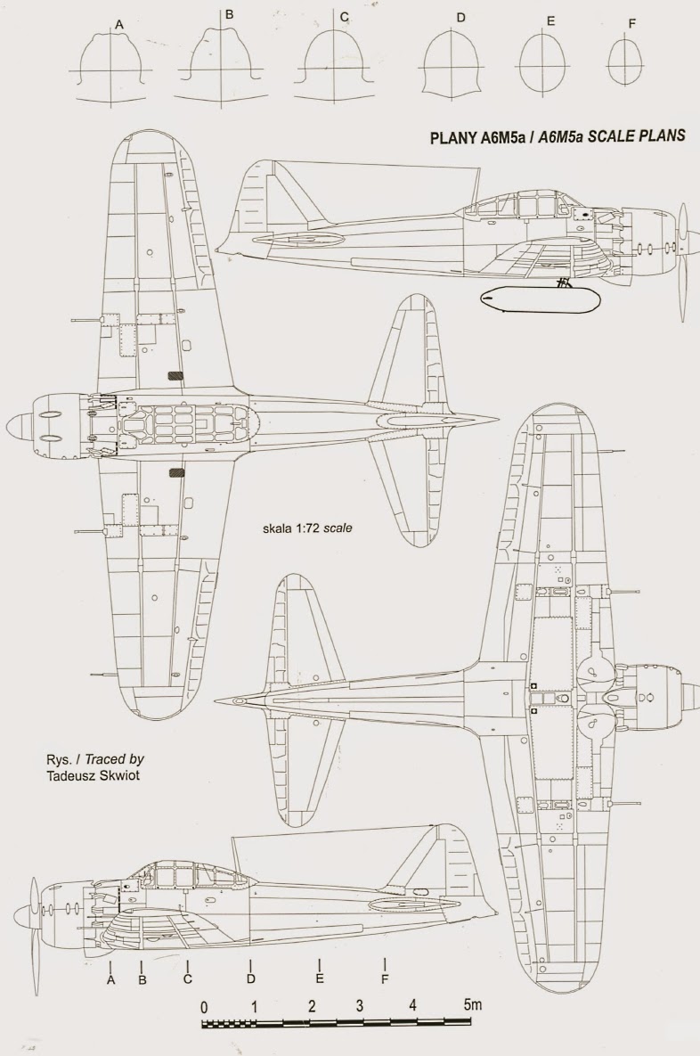 Japanese Aircraft of WWII: A6M5 Type 0 Model 52