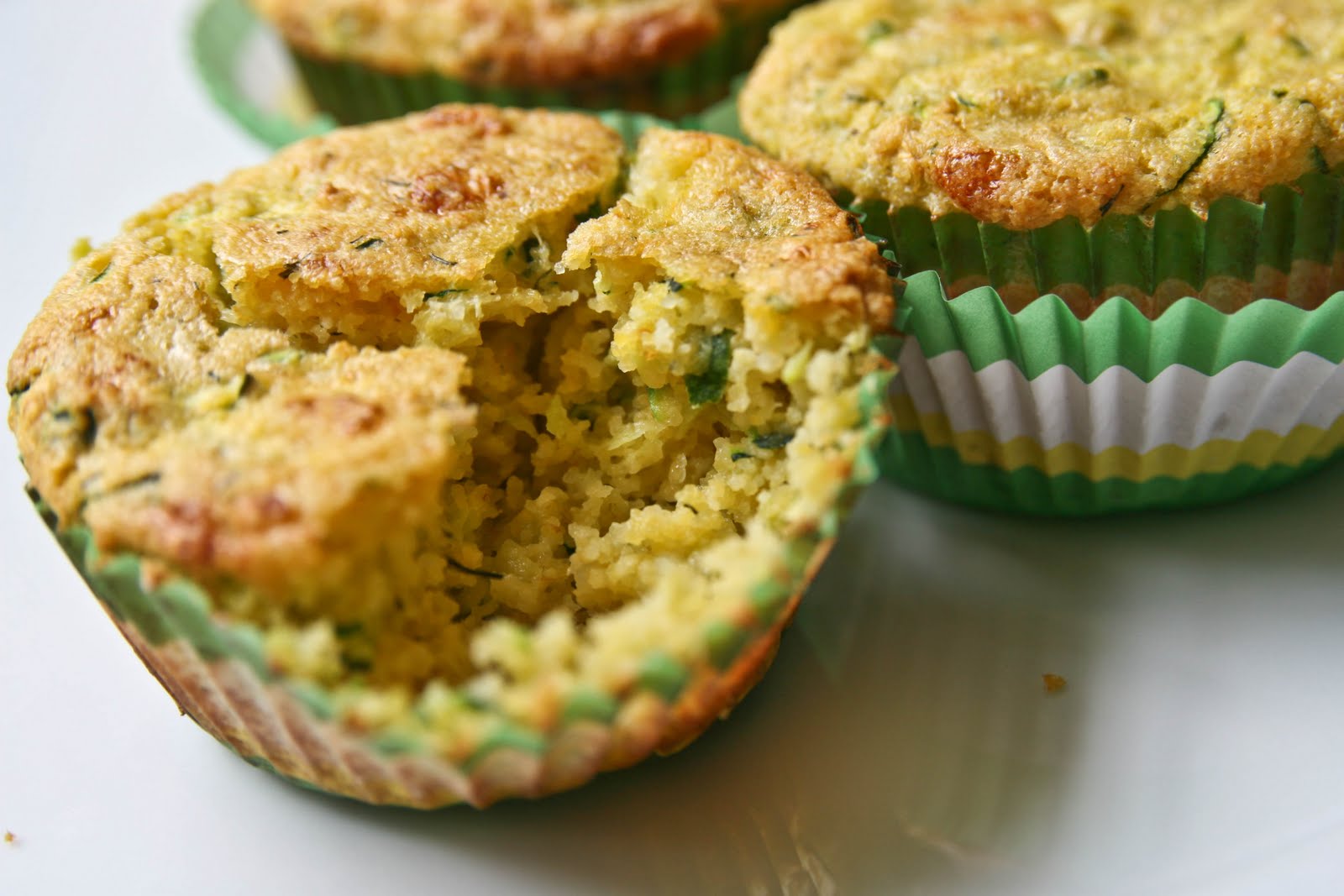 Haystacks & Champagne: Savory Zucchini Dill Corn Muffins