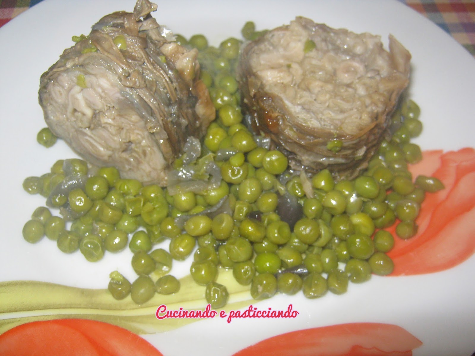 Cordula con Piselli - Cucinando e pasticciando