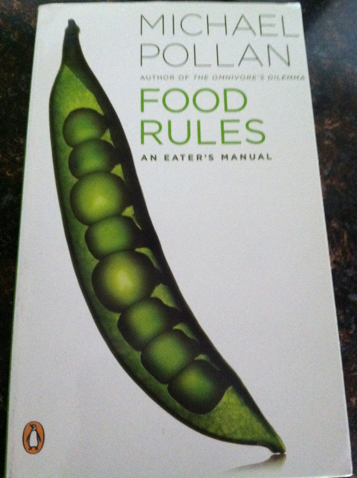 The Sizzling Pan: A Sizzling Good Read:: "Food Rules" by Michael Pollan