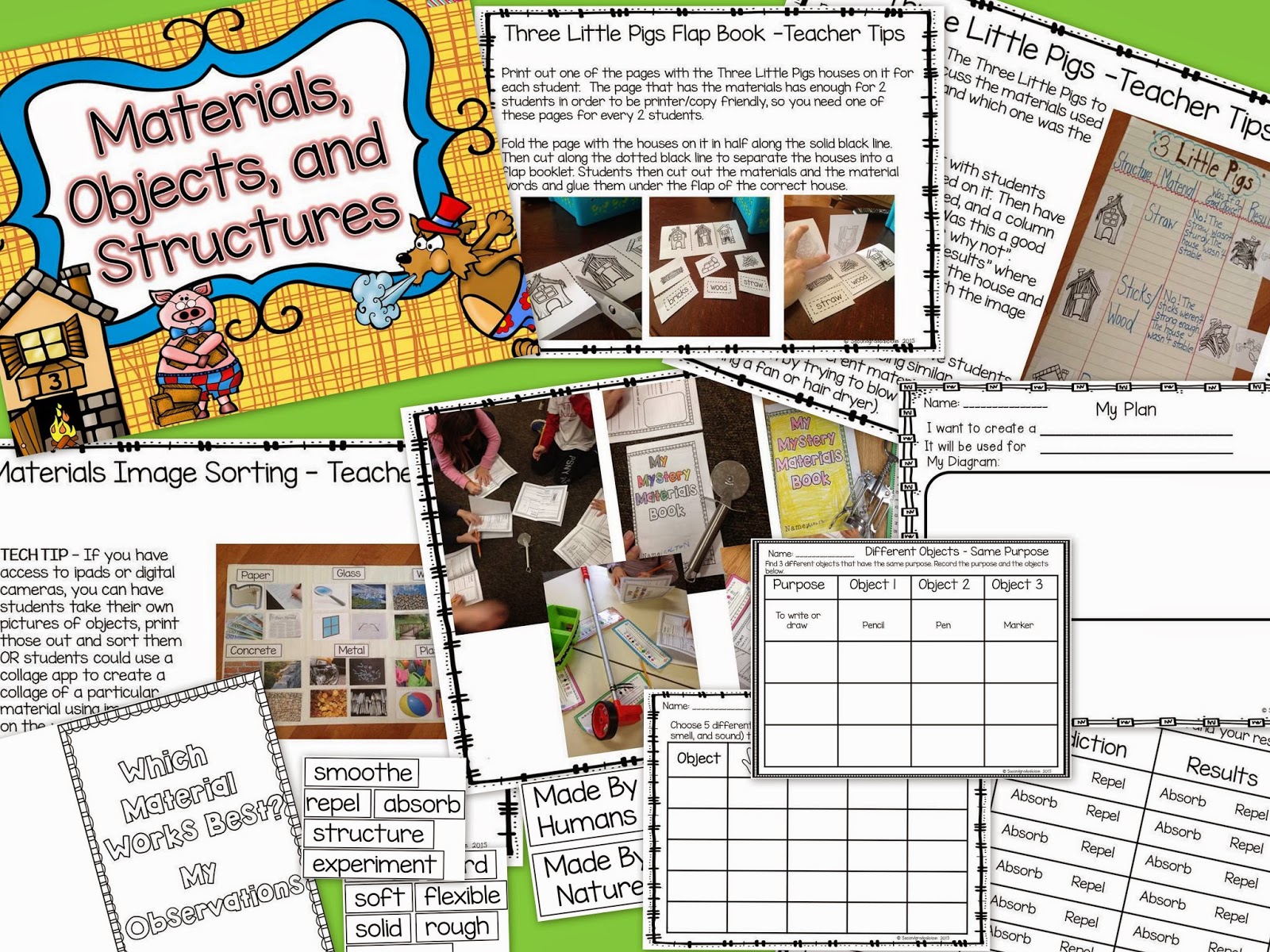 Materials, Objects, and Everyday Structures - Create Dream Explore