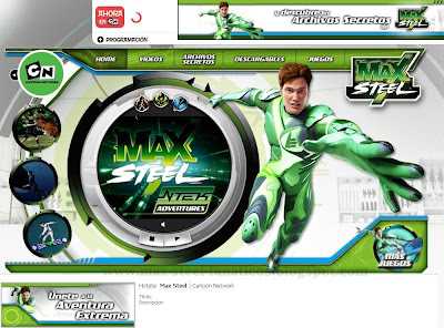 Max Steel Fanáticos: Cartoon Network estrena sitio de Max Steel