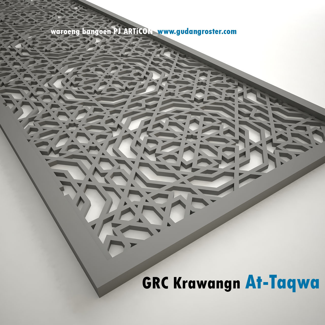 GRC ARTIKON: Alternatif Desain/Motif GRC Krawangan (Islamic Geometric ...