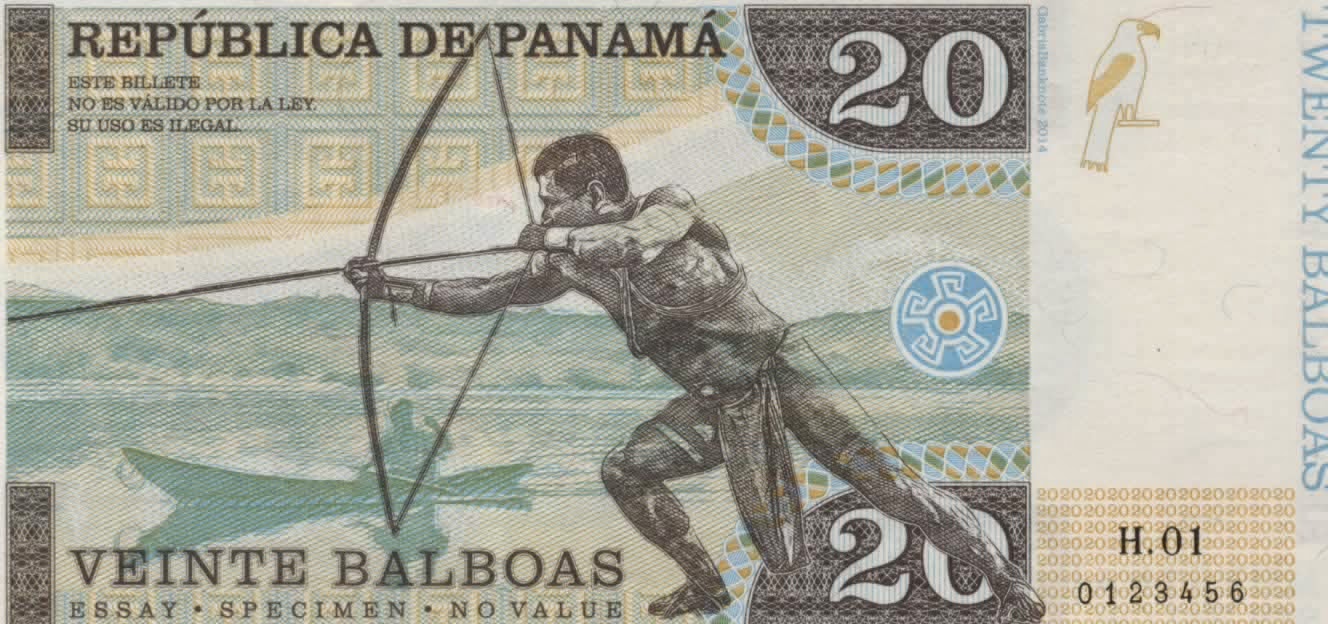 SCOTSBANKNOTES: PANAMA TEST NOTE