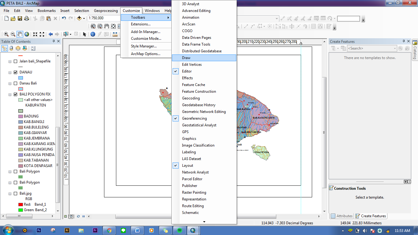 Explain your experiences: #TUTORIAL ARCMAP PART 3 ( Membuat Layout Peta)