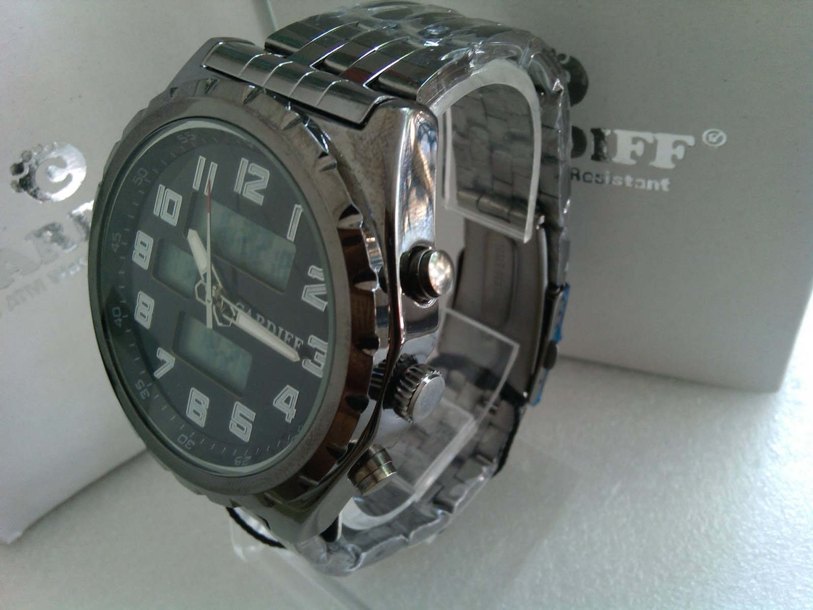 JAM TANGAN CARDIFF WATERPROOF: JAM CARDIFF SPORTY & TRENDY
