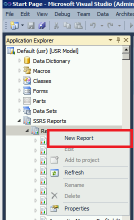 Microsoft Dynamics AX Tools and Tutorials: AX-2012 - Developing SSRS reports using Report data ...