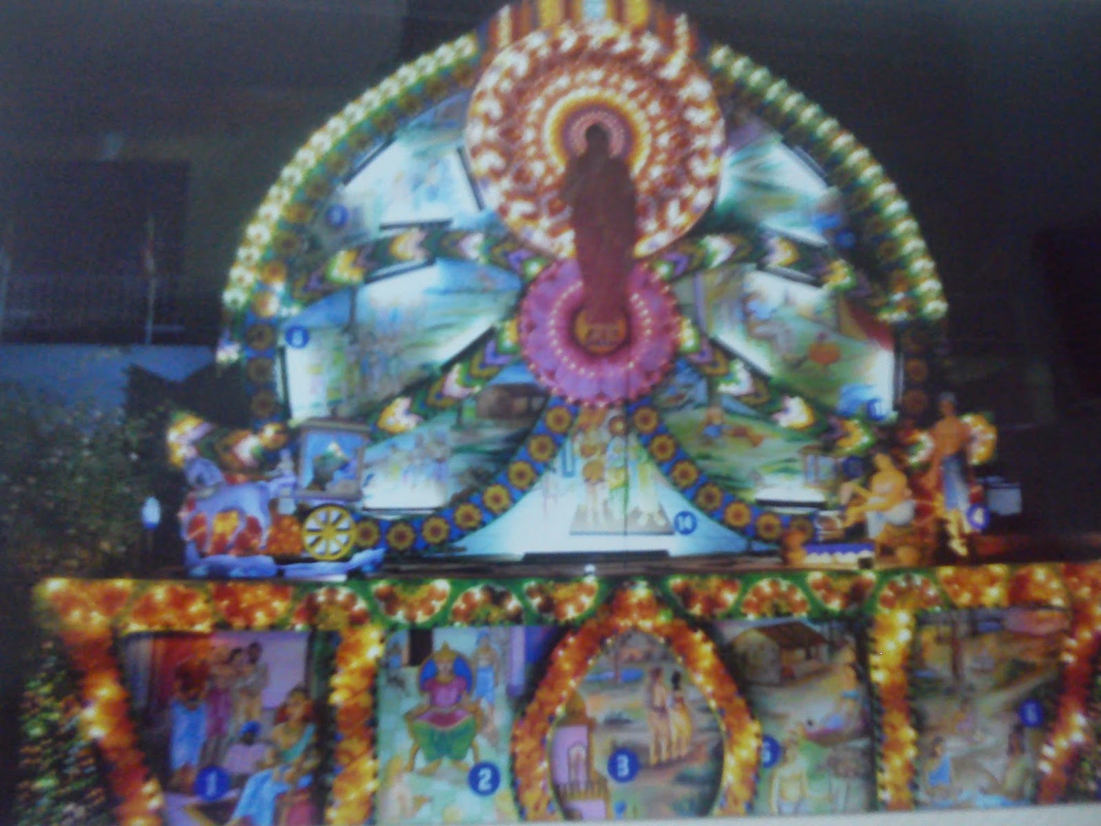 29 වන වෙසක් තොරණ- දීඝිති කෝසල ජාතකය 2013 | Vesak Thorana