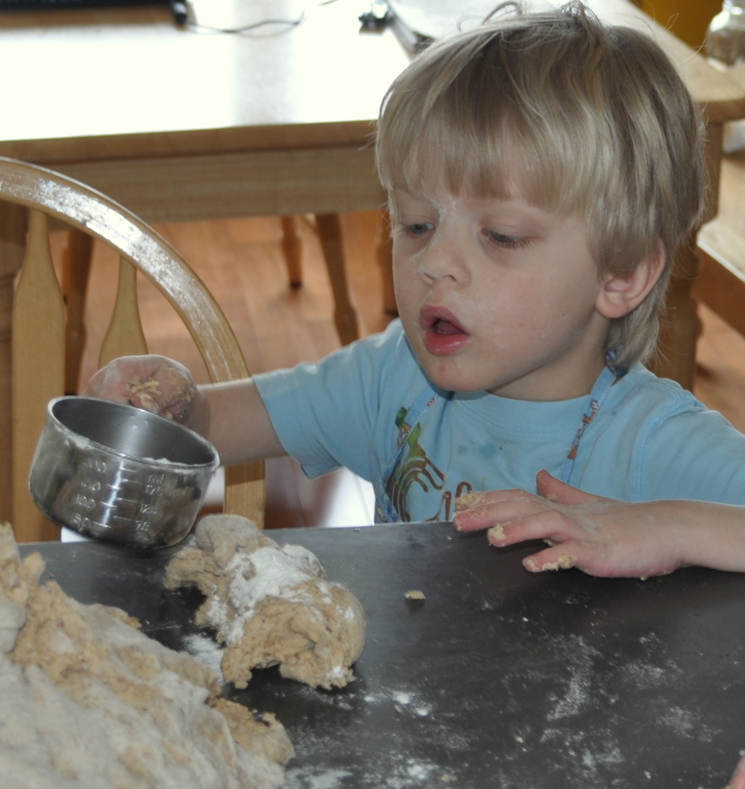 Here am i : Boys Baking Bread