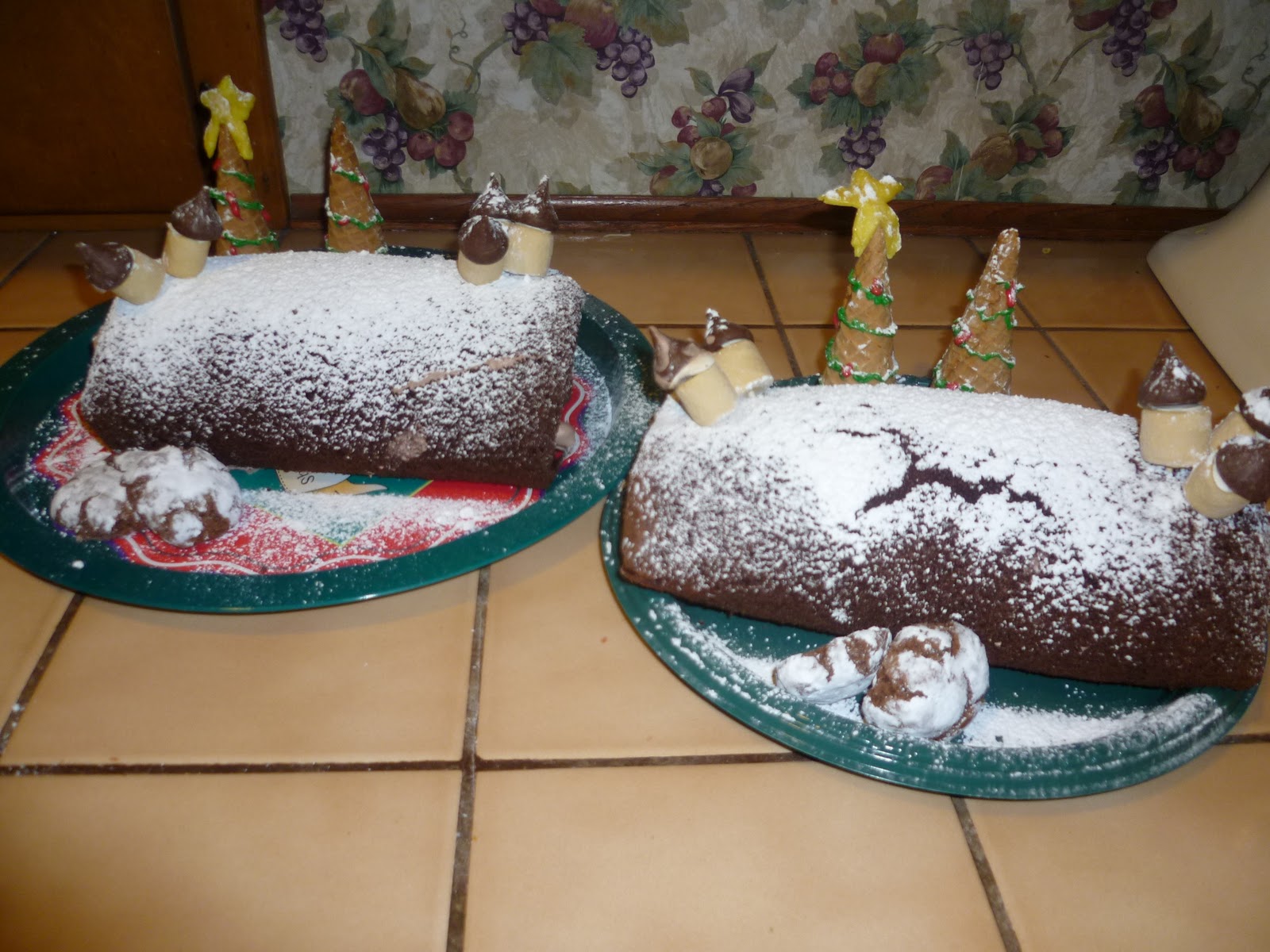 Save Green Being Green: Easy to Make Yule Log Cake & The Winter Solstice