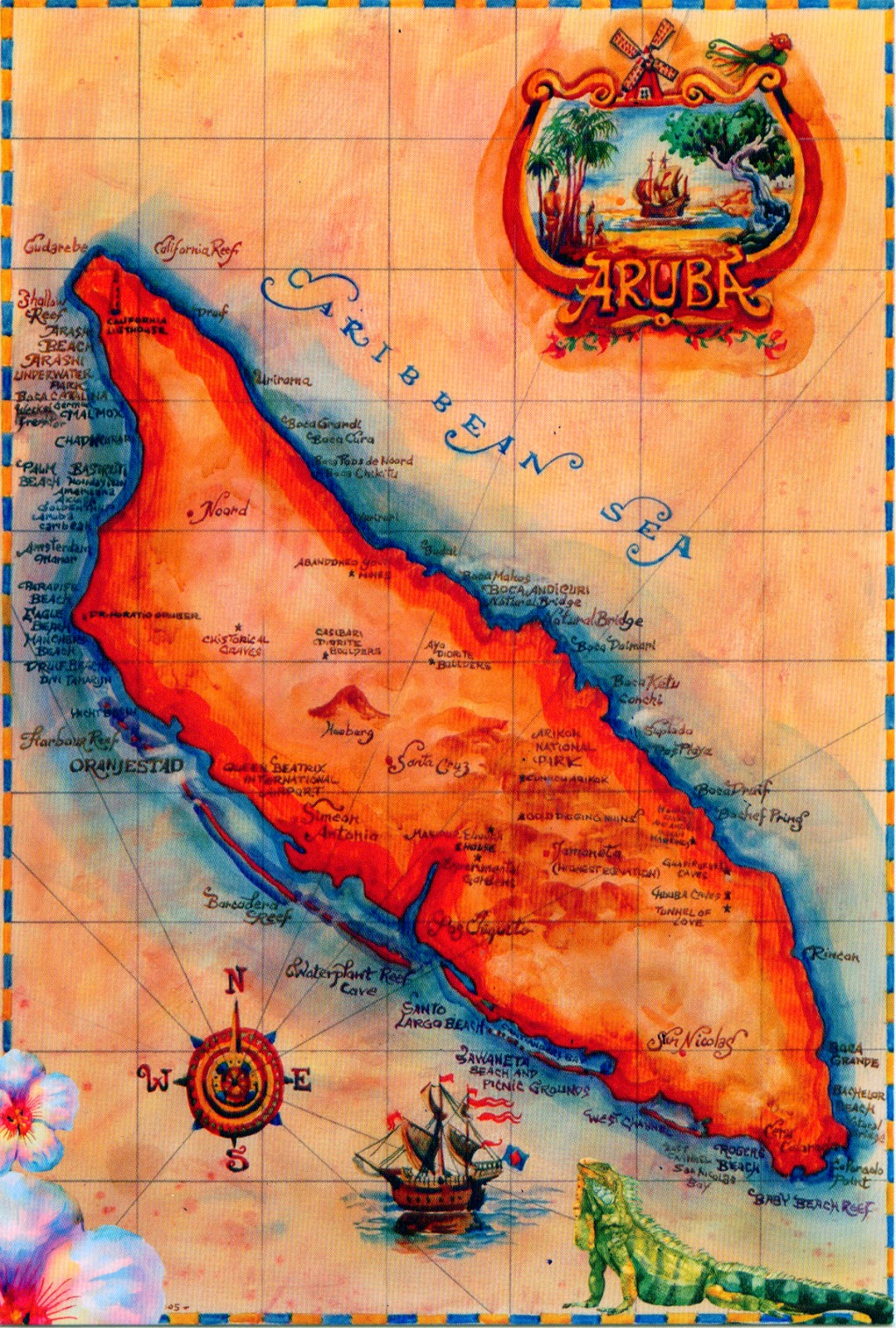 WORLD, COME TO MY HOME!: 1152-1154, 1234, 1235 NETHERLANDS (Aruba ...