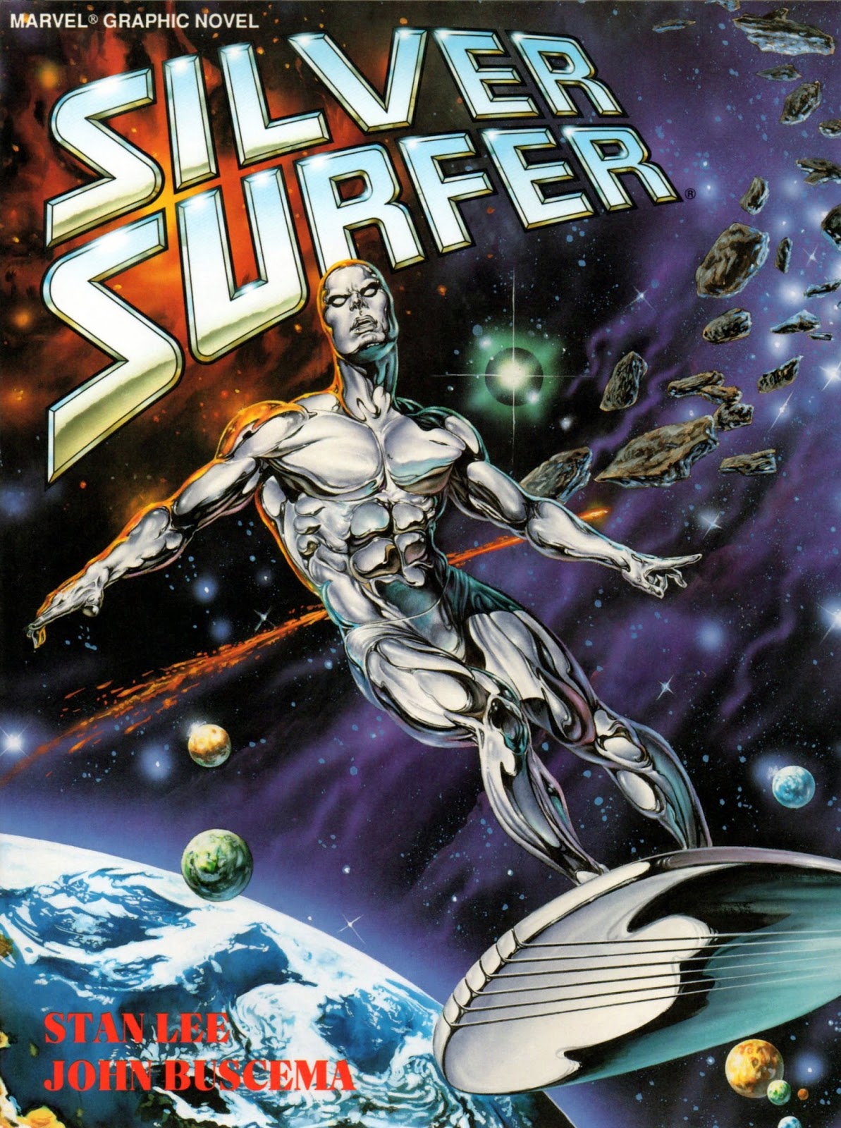 CRIVENS! COMICS & STUFF!: THE SILVER SURFER GRAPHIC NOVEL BY STAN LEE ...